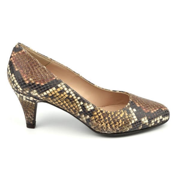 Escarpins PythonMarron- F96136- BrendaZaro- 32-33-34 | Petits Souliers