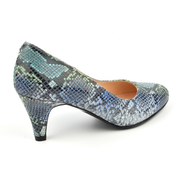 Escarpins Python Vert- F96136- Brenda Zaro- 32-33-34 | Petits Souliers